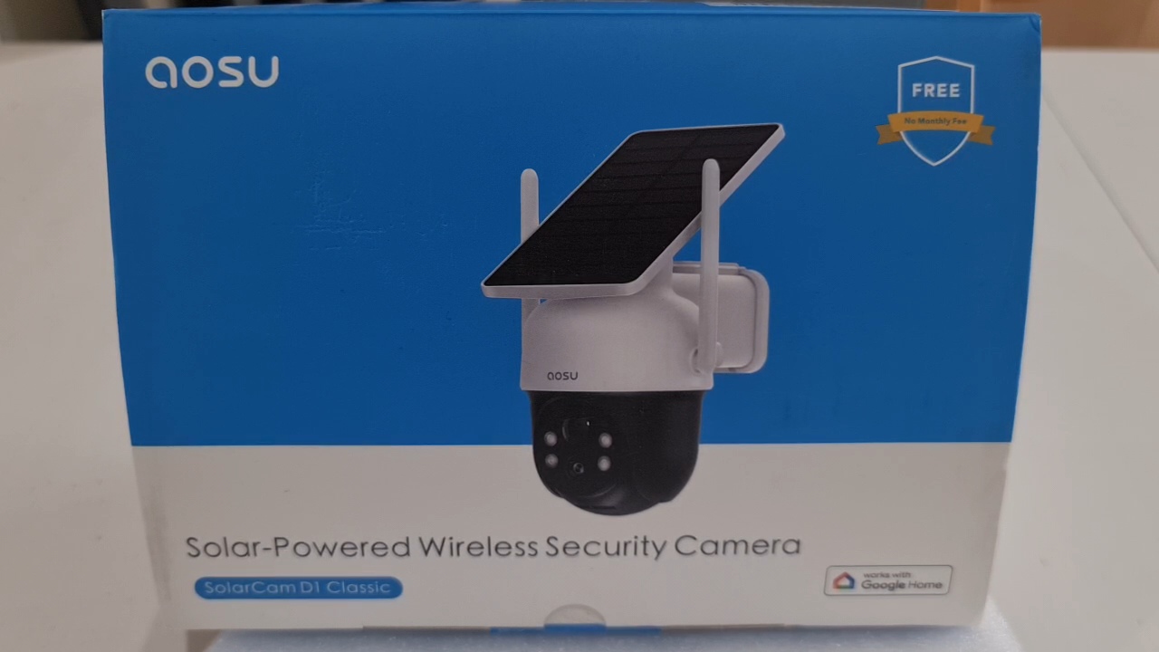 Test de la Caméra Aosu SolarCam D1 Classic - AutoDomo