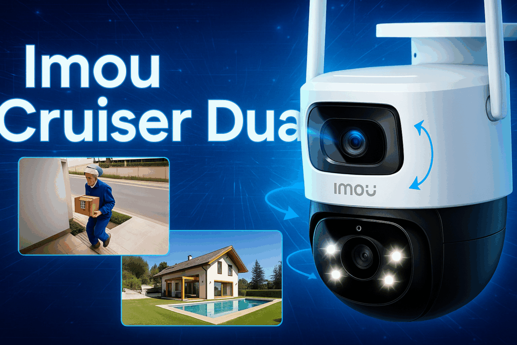 Imou Cruiser Dual : La caméra de surveillance 360° avec double objectif ...